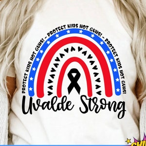 Uvalde Strong SVG, Uvalde Rainbow SVG, Pray for Texas SVG, Pray for ...
