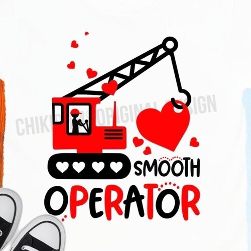 Boy Valentines SVG Smooth Operator SVG Construction | Etsy