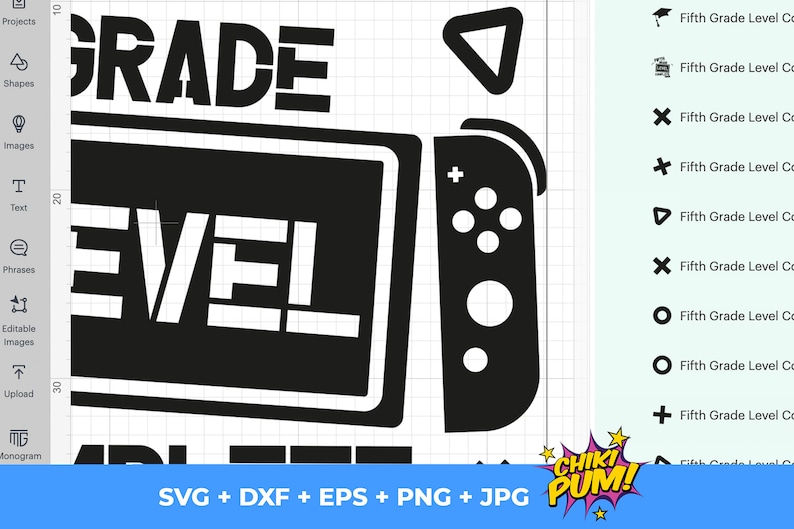 Fourth Grade Level Complete SVG PNG: Graduation Video Game Design ...