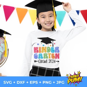 Kindergarten Graduation 2024 Family Bundle SVG, Kindergarten Grad 2024 ...