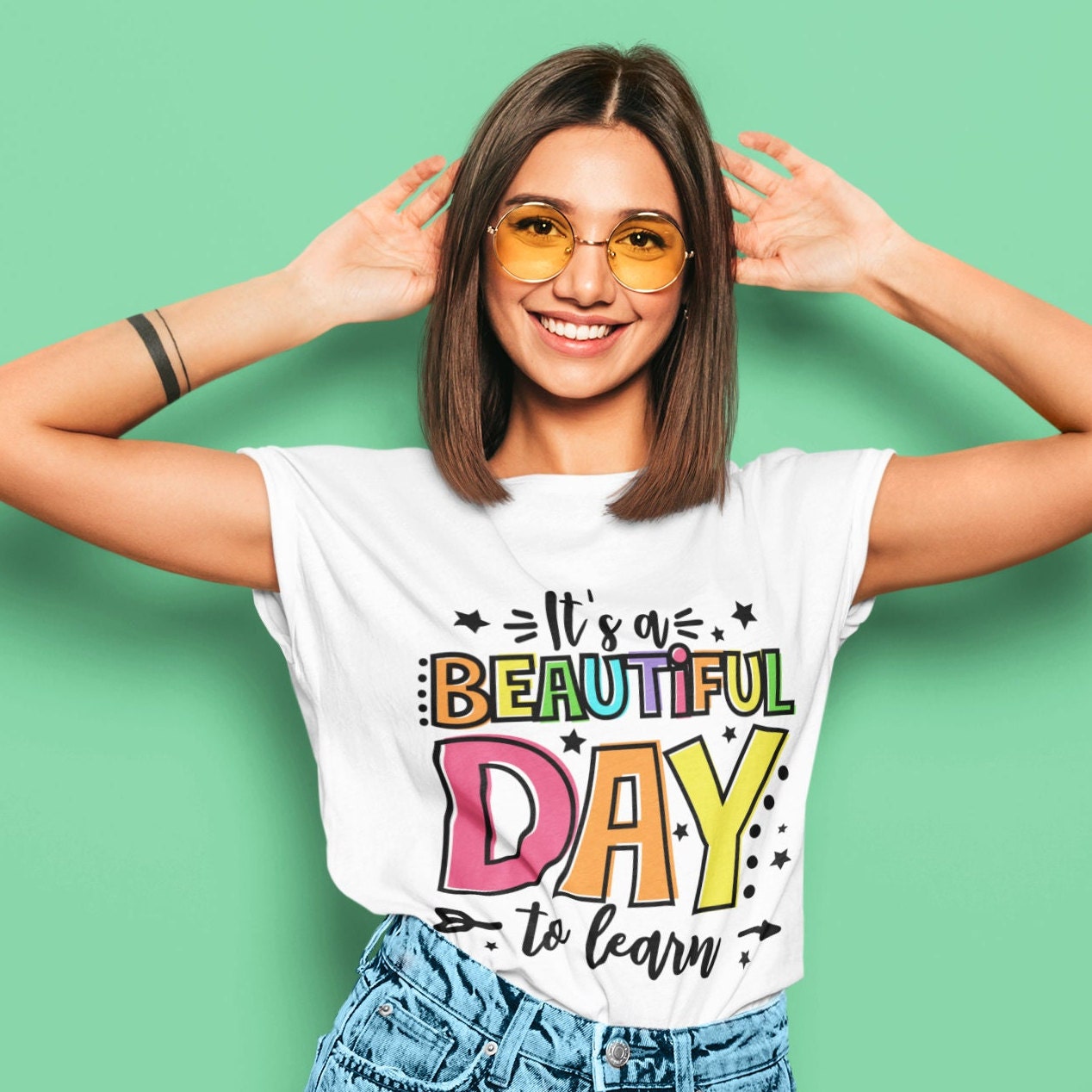 It's a Beautiful Day to Learn Svg Teacher Gift Idea Svg - Etsy