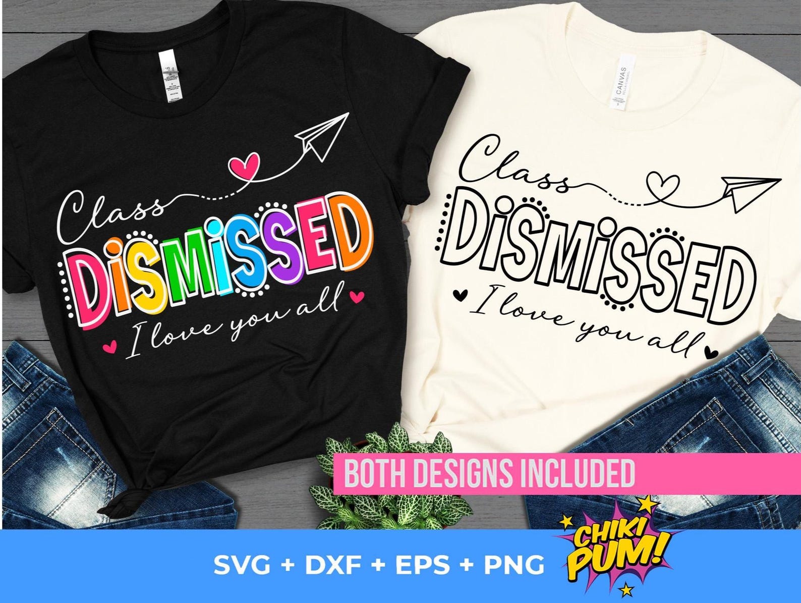 Class Dismissed SVG PNG: Retro Teacher T-shirt Cut Files (digital ...