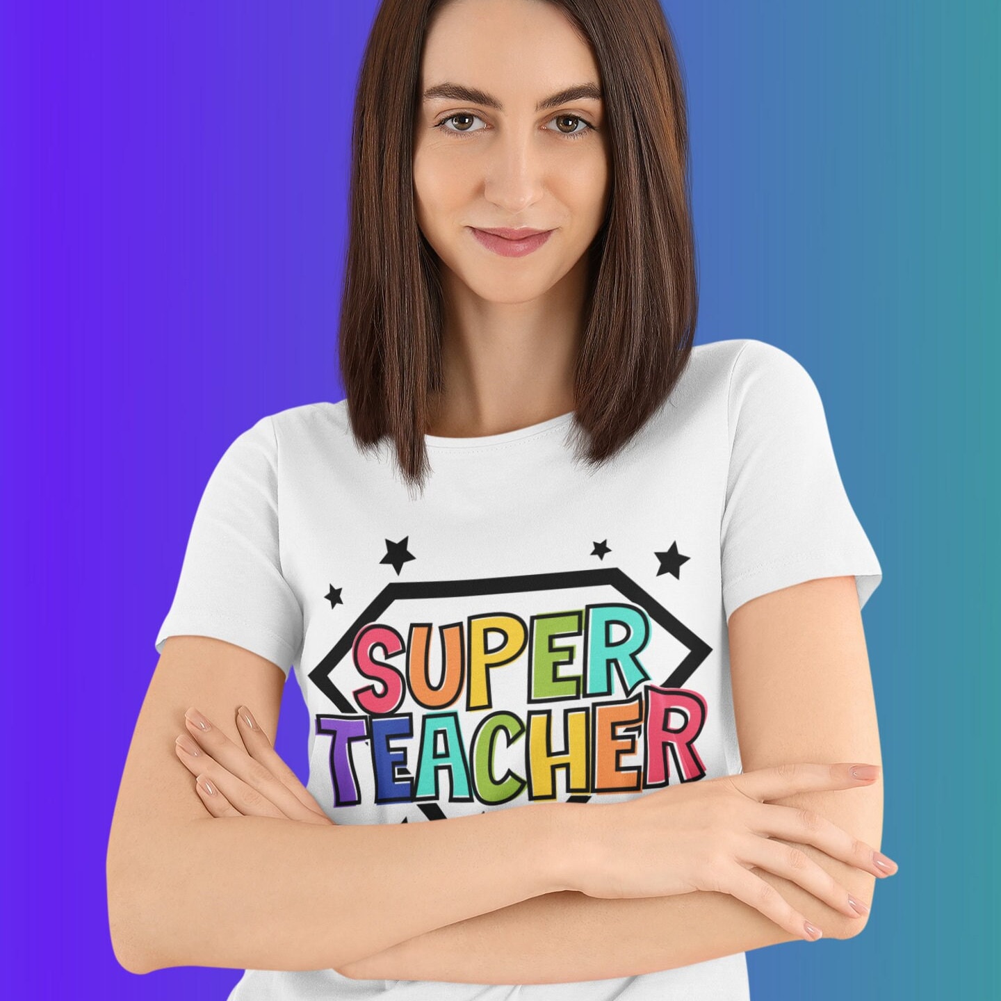 Super Teacher Svg Super Teacher Png Teacher Appreciation | Etsy Canada