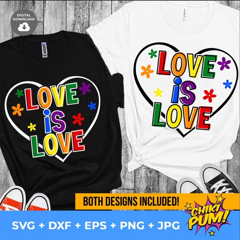Love is Love Svg Rainbow SVG Love Wins SVG Rainbow Vector - Etsy