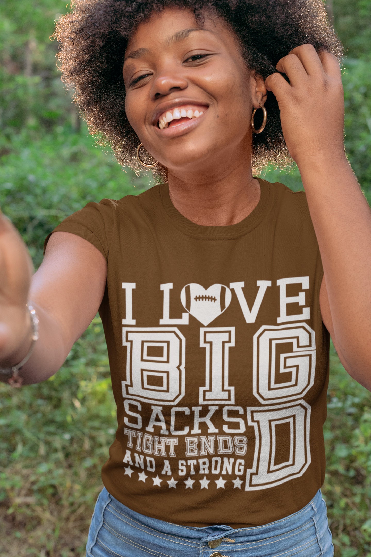 I Love Big Sacks Tight Ends and a Strong D Svg Football - Etsy