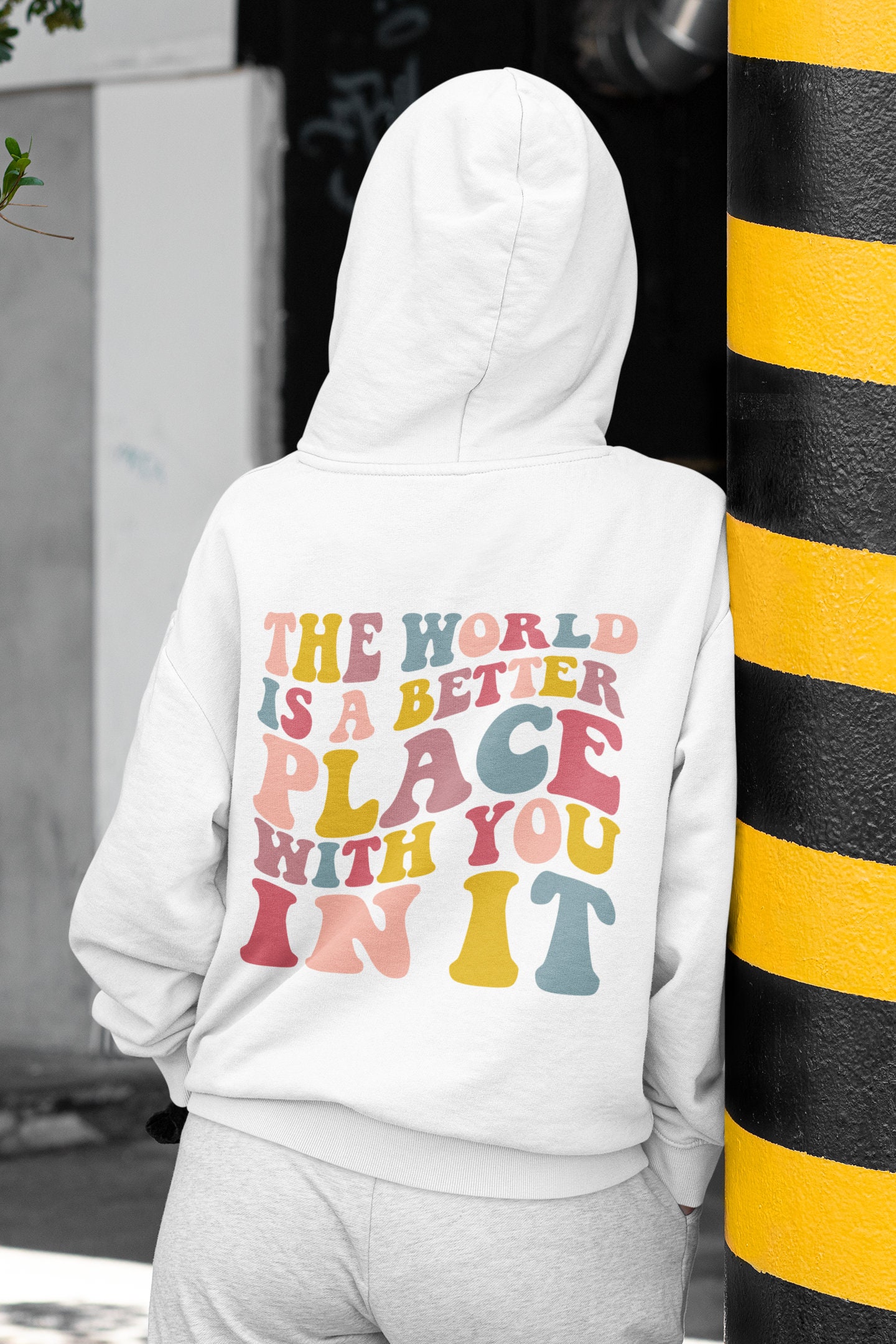 Better World With You SVG PNG: Inspirational Positive Quote (digital ...