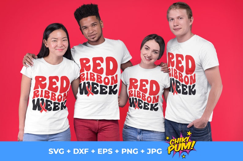 Red Ribbon Week Svg Png Say No to Drugs Say Yes to Kindness - Etsy