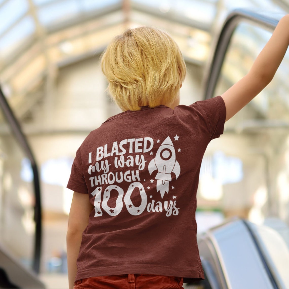 100th Day of School T-shirt Design: SVG PNG Cut Files (digital Download ...