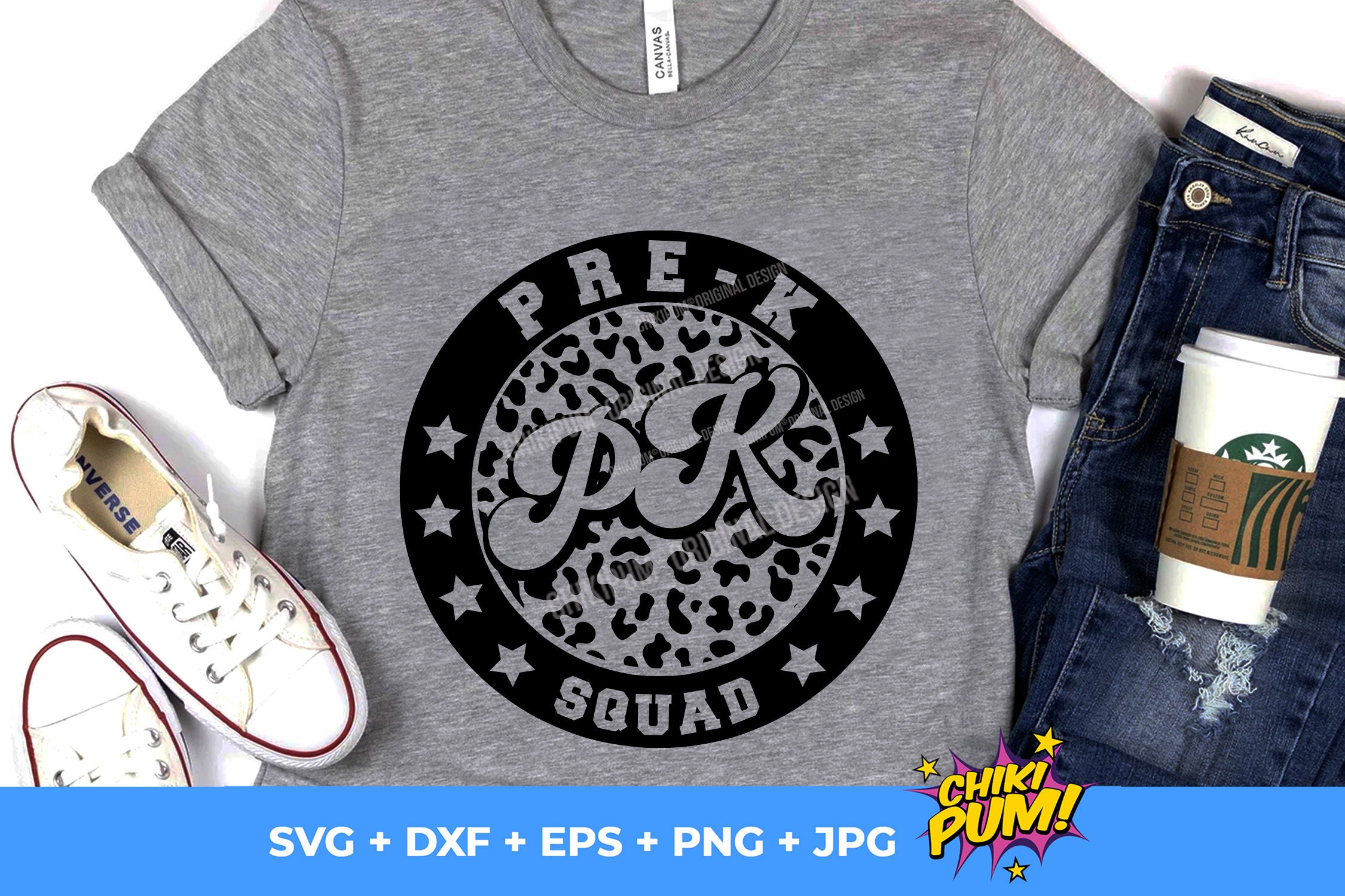 Pre-k Squad Svg Pre-k Squad Png Teacher Leopard Svg First - Etsy