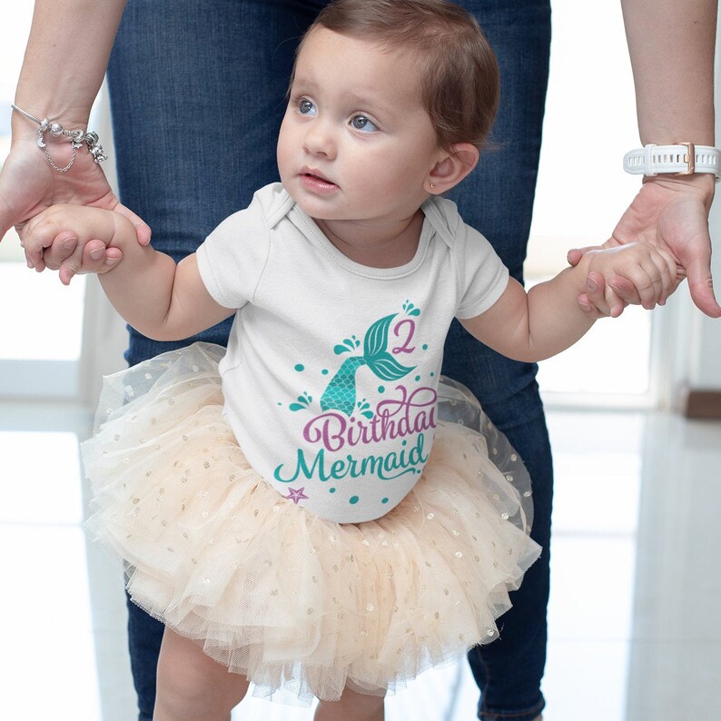 Mermaid Birthday Family Bundle Svg Mermaid Tail Svg Mermaid - Etsy