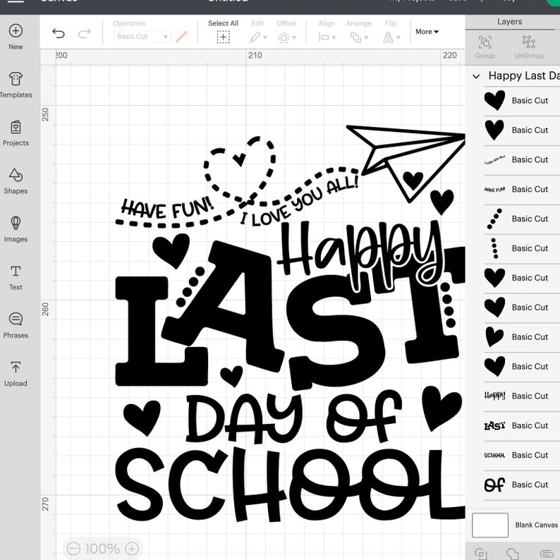 Happy Last Day of School Svg End of School Svg Teacher - Etsy