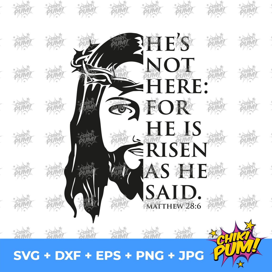 He is Not Here Svg He is Risen Svg Easter Svg Bible SVG - Etsy