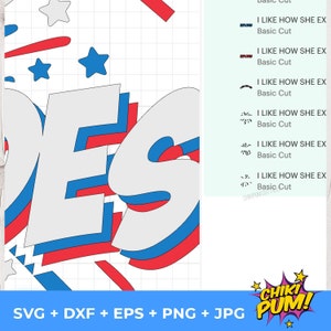 I Like How She Explodes Svg, I Like How He Bangs SVG, Couples 4th of ...