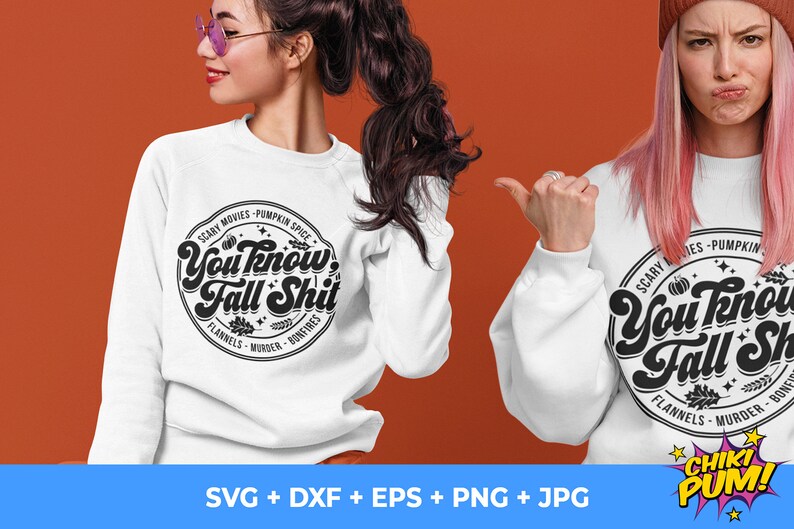 You Know Fall Shit Svg Scary Movies Svg Fall Svg Pumpkin - Etsy