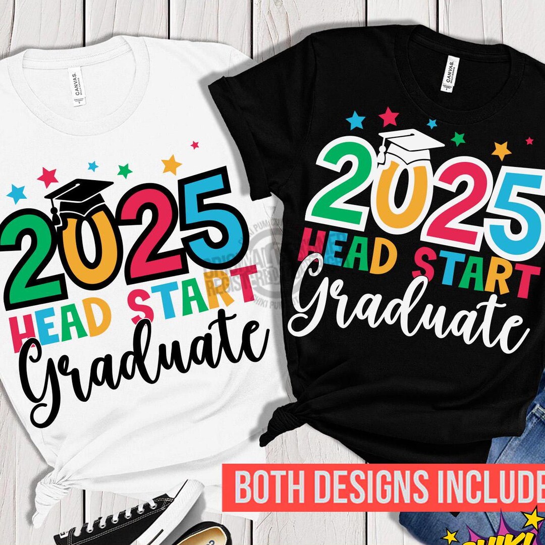 2025 Head Start Graduate Design: SVG, PNG, Cricut, Silhouette (digital ...