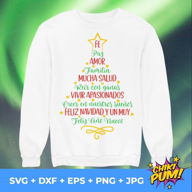 Spanish Christmas SVG Feliz Navidad Svg Spanish SVG Navidad | Etsy
