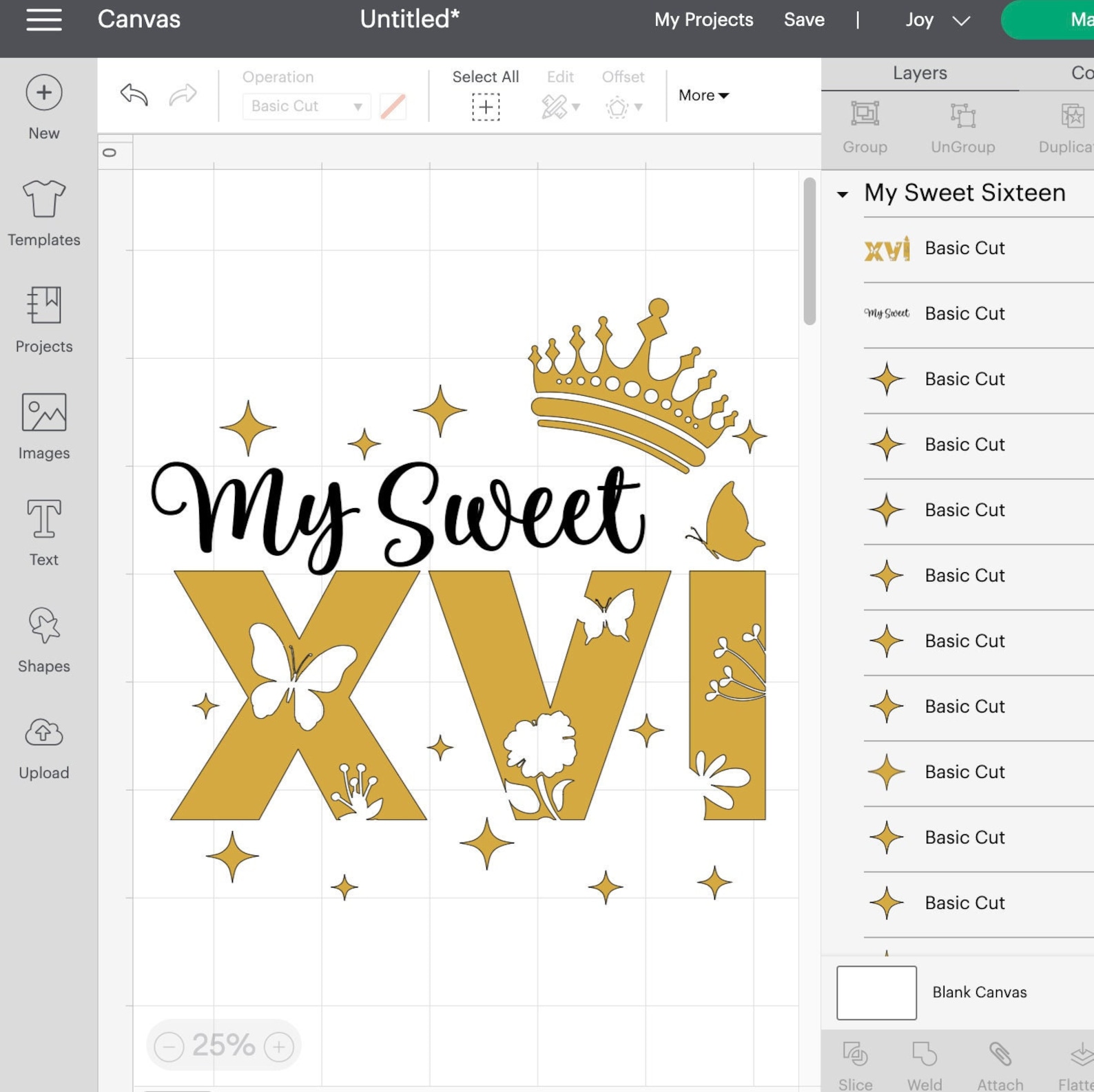 My Sweet XVI SVG My Sweet Sixteen Svg My Sweet 16 Svg Sweet - Etsy