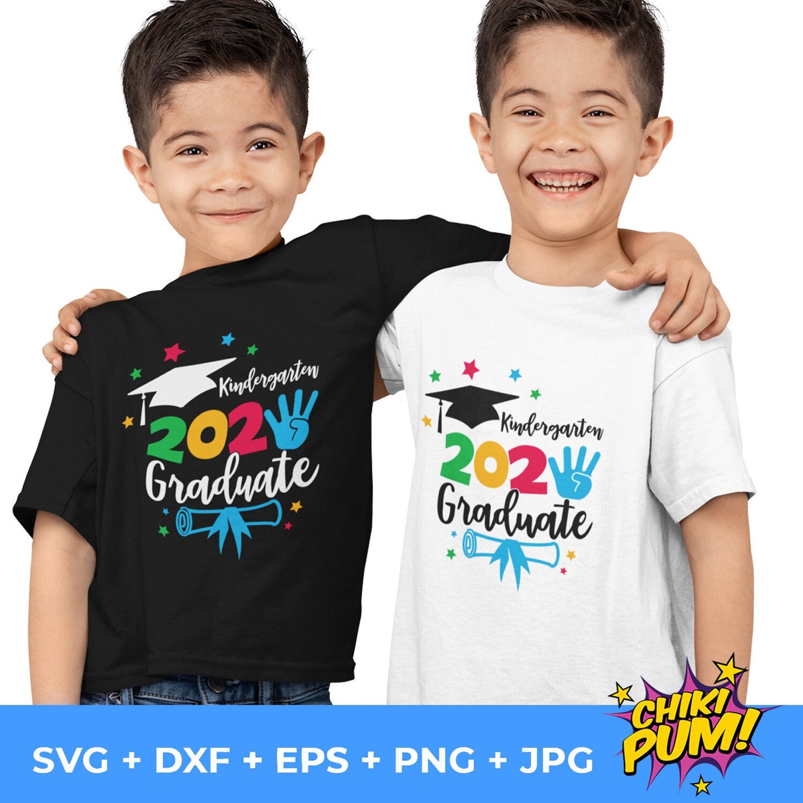 Kindergarten Grad Shirt SVG, Kindergarten Graduation SVG Design, Class ...
