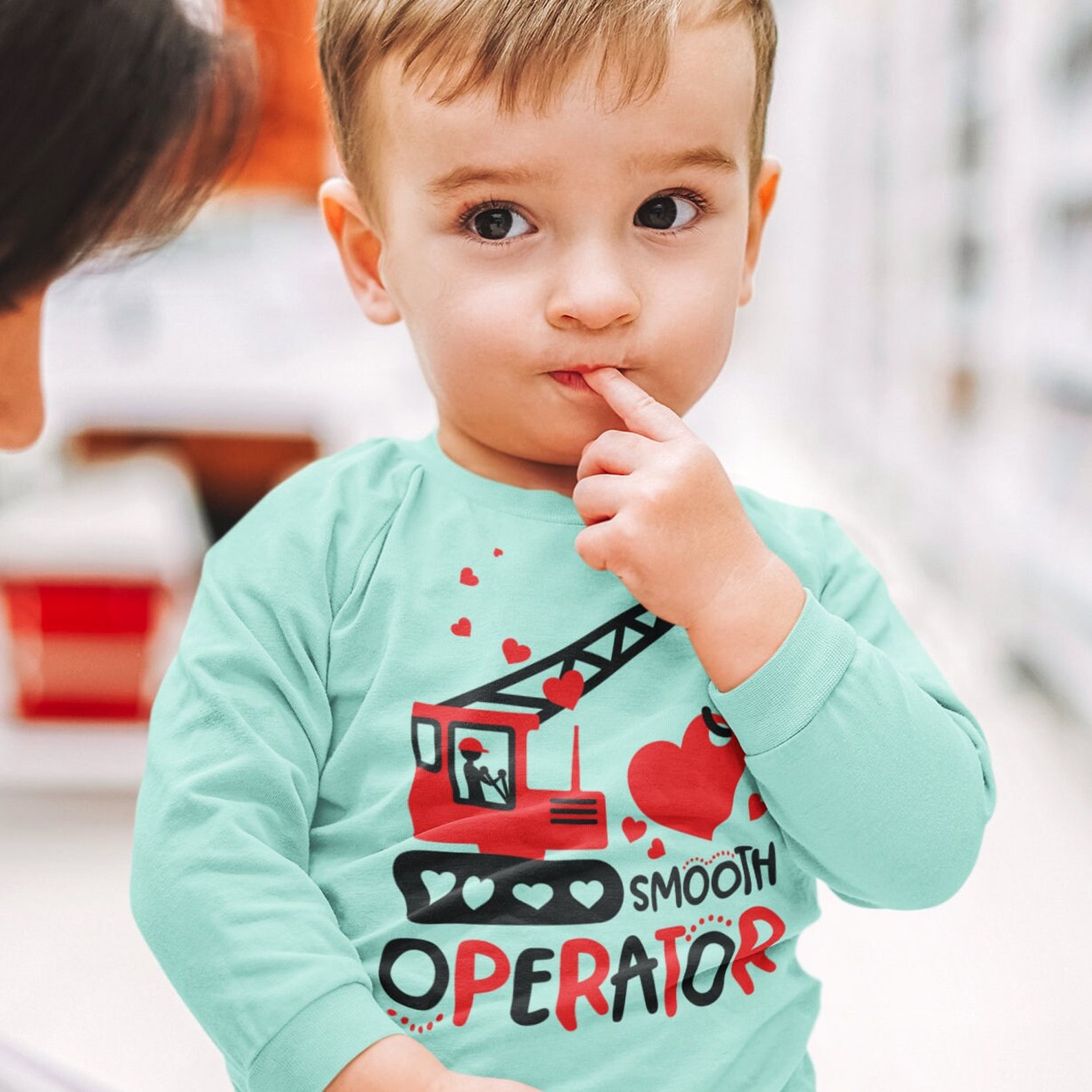 Boy Valentines SVG Smooth Operator SVG Construction - Etsy