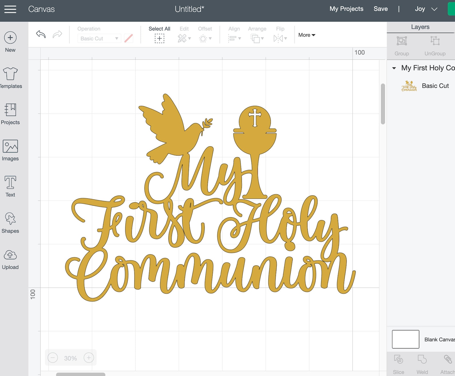 My First Holy Communion svg 1st Communion svg Cake Topper | Etsy