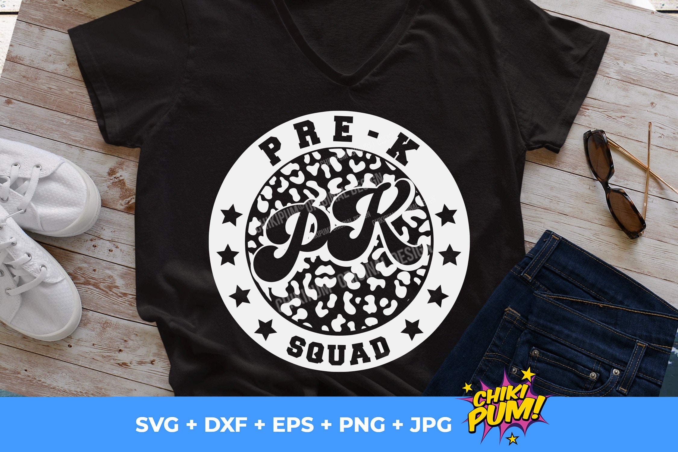 Pre-k Squad Svg Pre-k Squad Png Teacher Leopard Svg First - Etsy