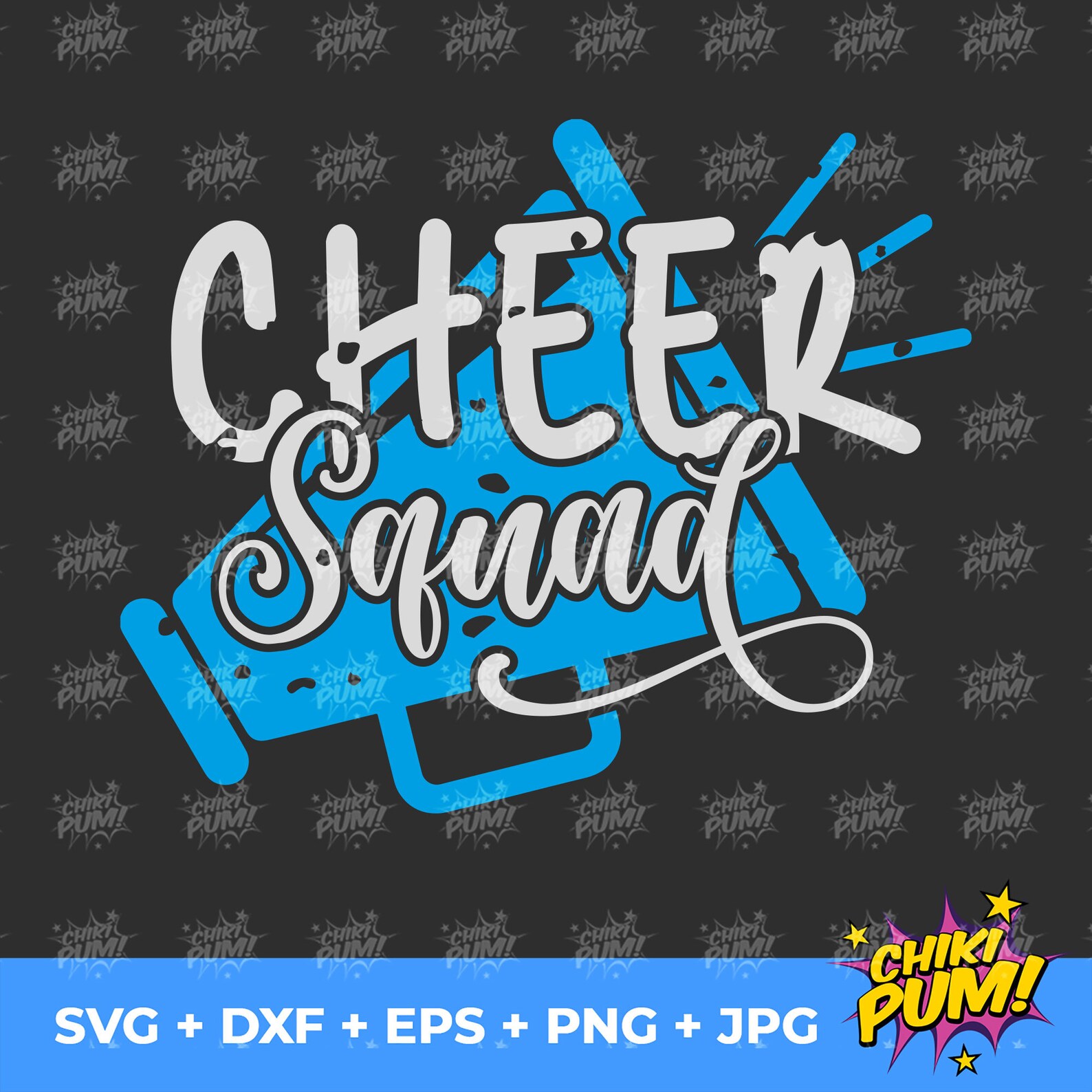 Cheer Squad Boy Grunge Svg Sports SVG Cheer Fan SVG - Etsy