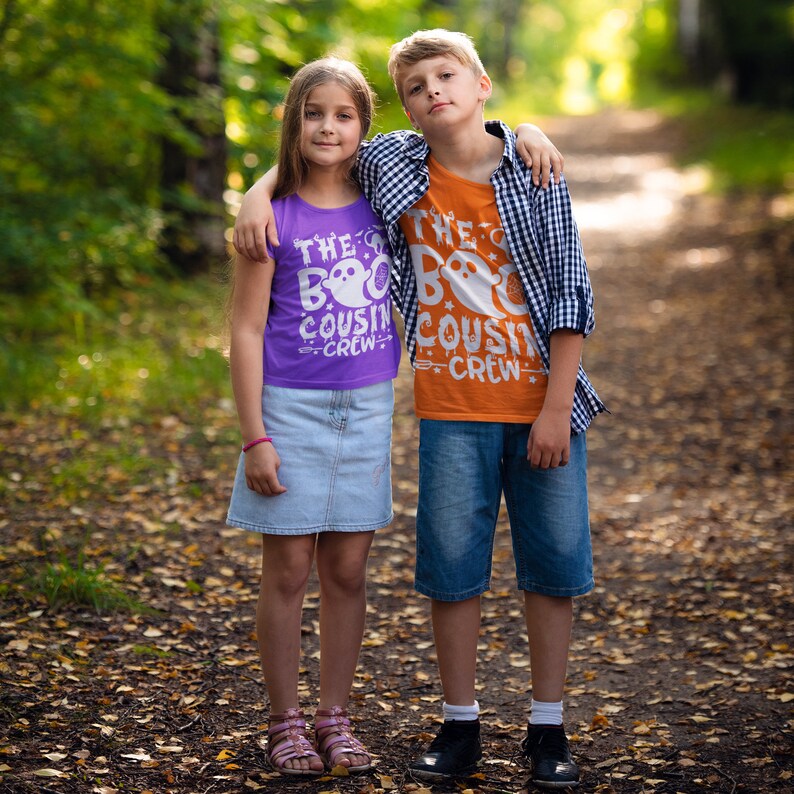 Boo Cousin Crew SVG PNG: Halloween Family Reunion Cut Files Cricut ...