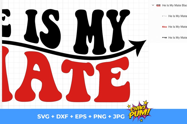 She is My Soul SVG He is My Mate Svg Valentine Couple SVG - Etsy