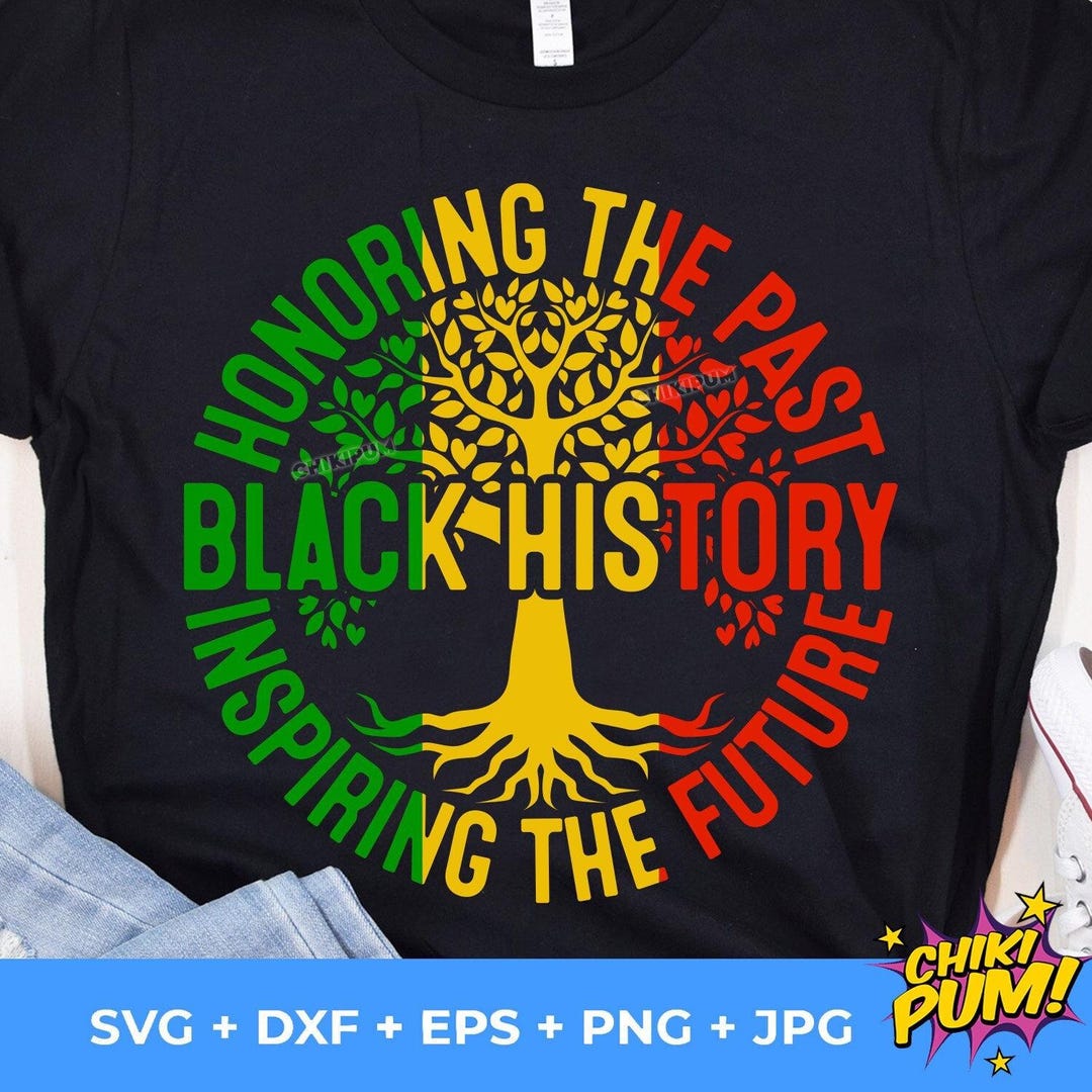Black History Tree SVG PNG: Teacher Design (digital Download) - Etsy