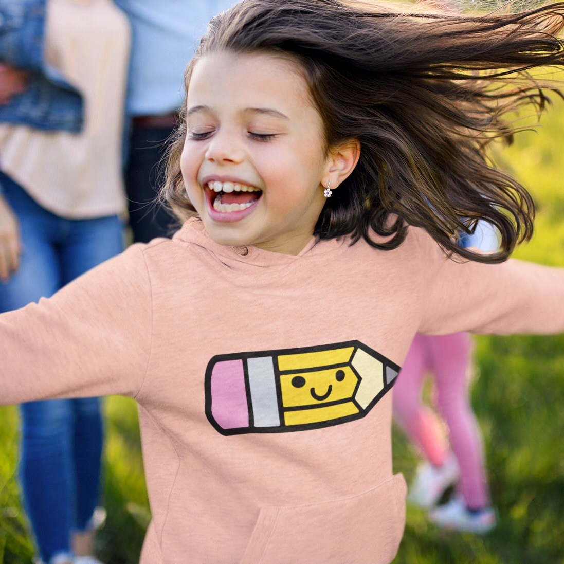 Pencil Svg Pencil Clipart SVG Smiling Pencil SVG School - Etsy UK