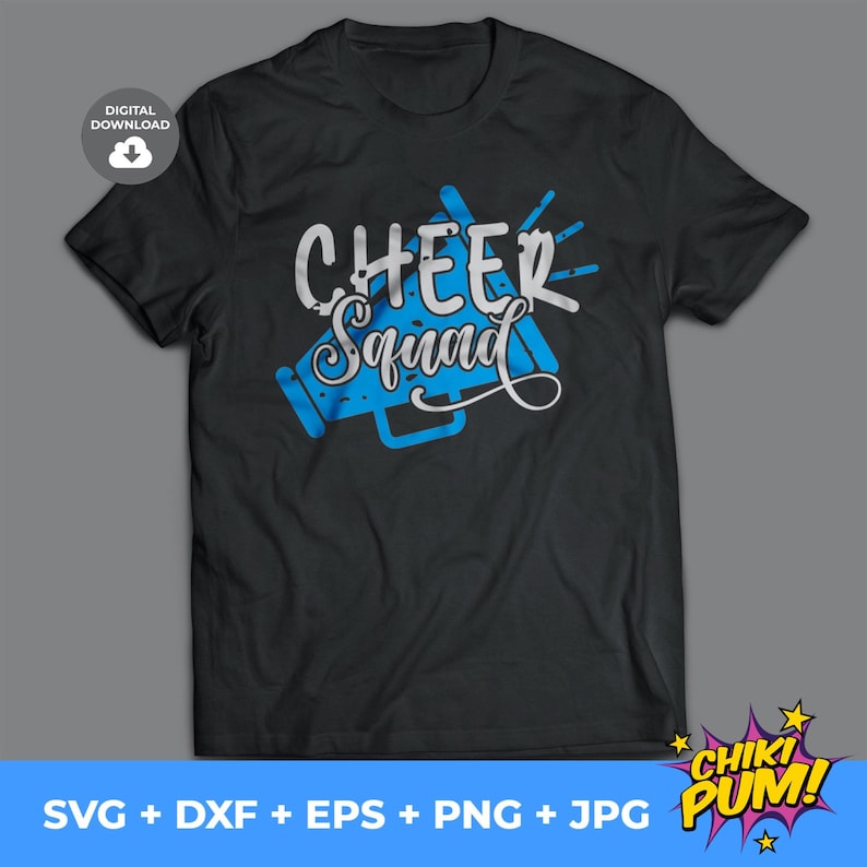 Cheer Squad Boy Grunge Svg Sports SVG Cheer Fan SVG - Etsy