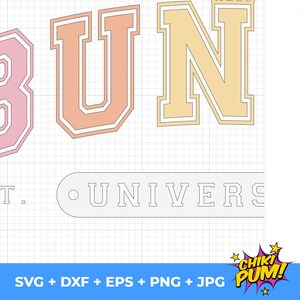 Bunny University Svg, Bunny University Png, Easter Svg, Easter ...