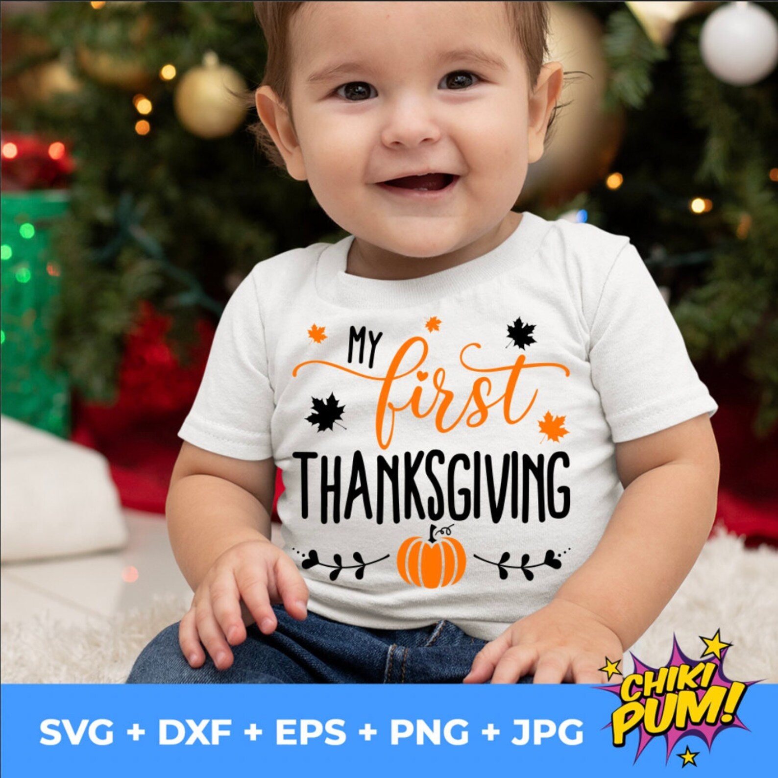 My First Thanksgiving Svg First Thanksgiving Svg My 1st | Etsy