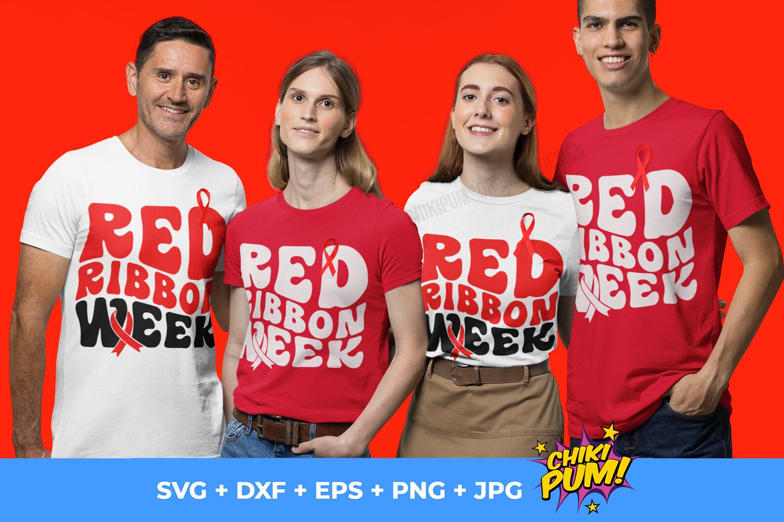 Red Ribbon Week Svg Png Say No to Drugs Say Yes to Kindness - Etsy