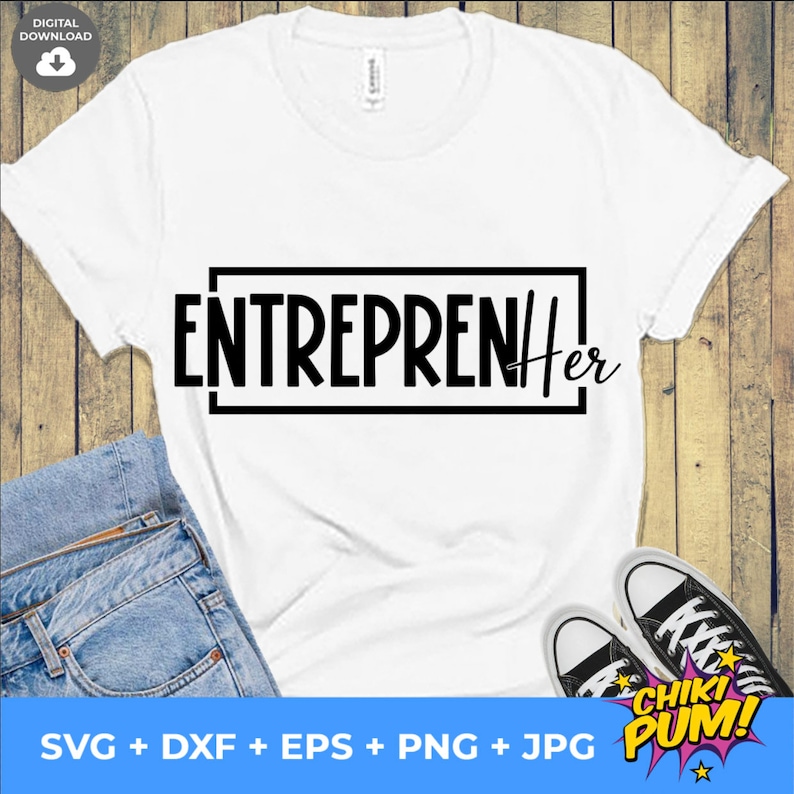 Entreprenher SVG PNG Small Business Svg Entrepreneur Her - Etsy
