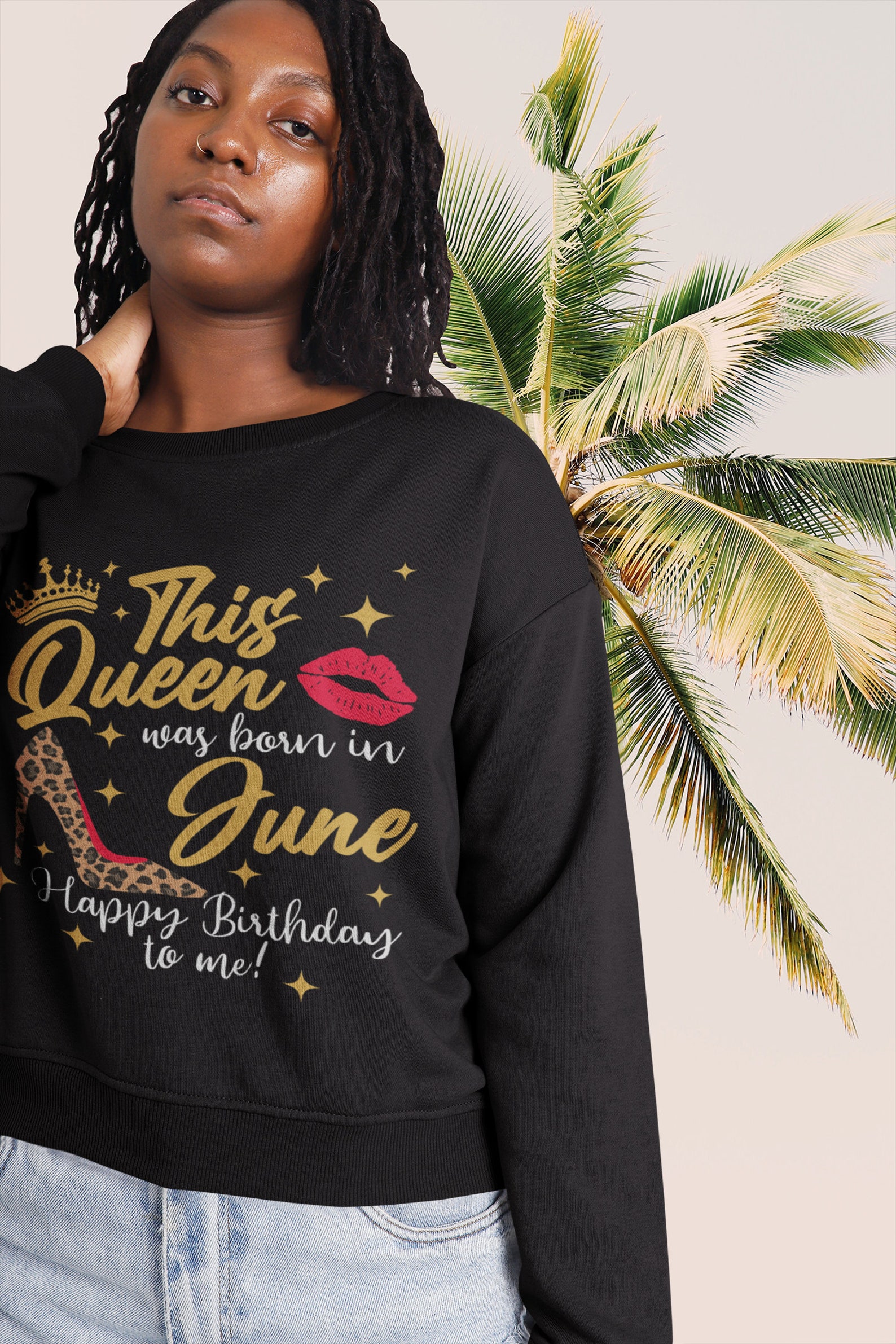 This Queen Was Born in June SVG Birthday Queen SVG June - Etsy