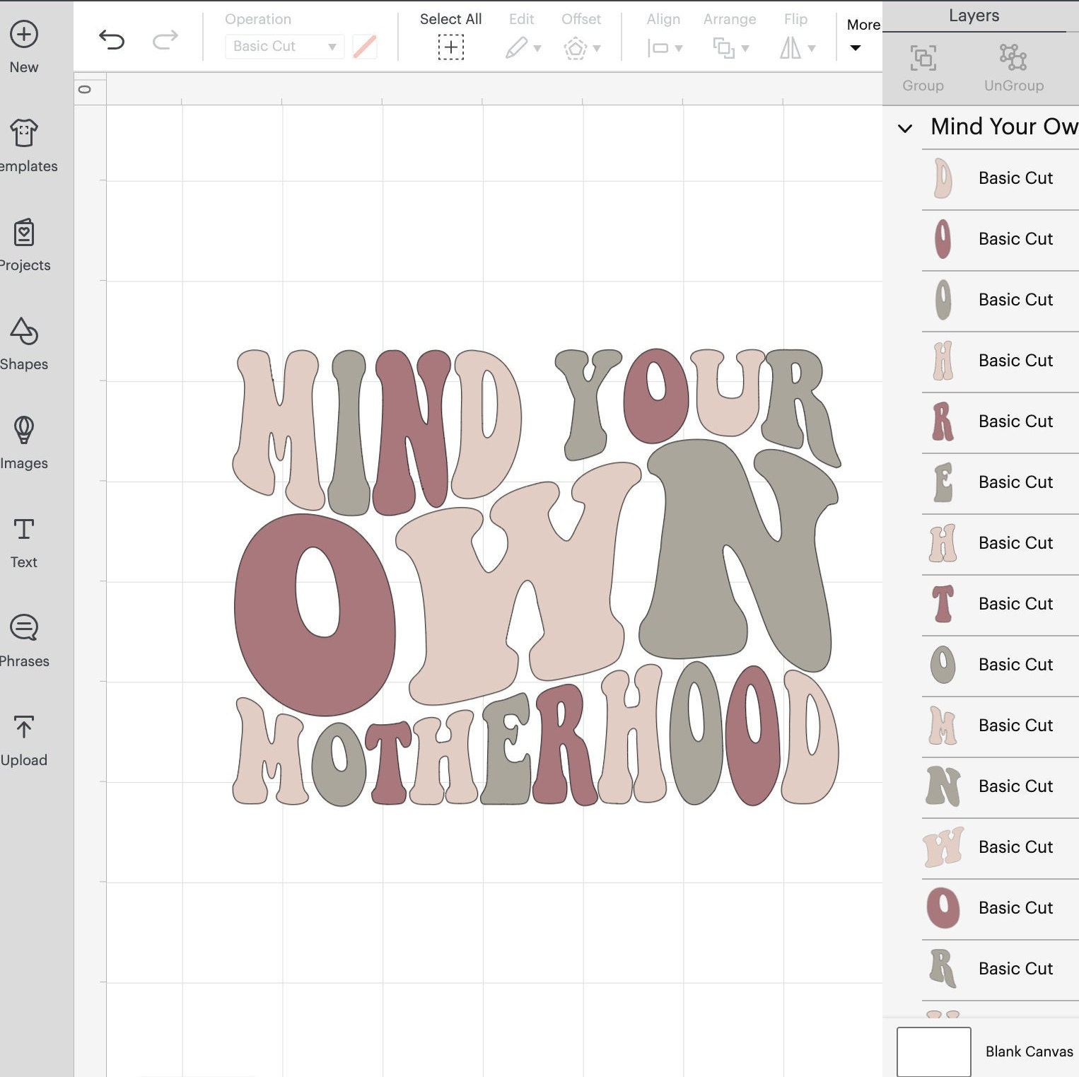 Mind Your Own Motherhood Svg Gift for Mom SVG Mother's - Etsy