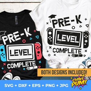 Pre-k Level Complete Svg, Pre K Graduation Svg, End of School Svg, Last ...