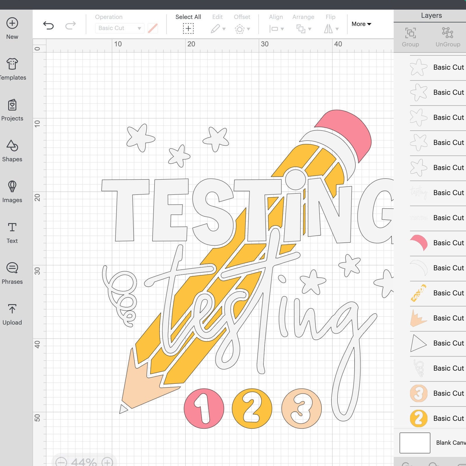 Testing Testing 123 SVG Funny Testing Day PNG Funny Teacher - Etsy