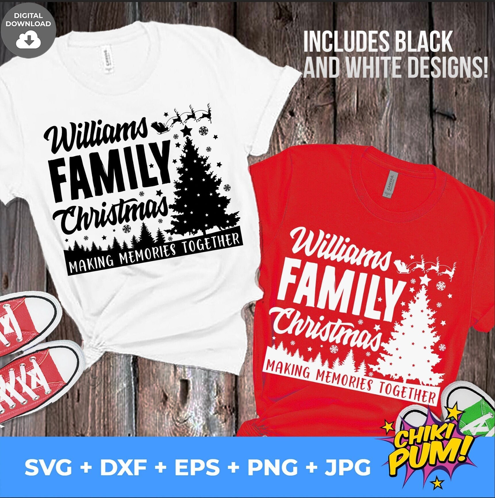 Family Christmas Svg Christmas Crew Svg Family Matching - Etsy