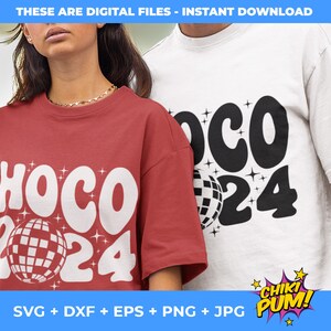 Hoco 2024 Svg, Retro Homecoming 2024 Svg, Reunion 2024 Svg, Hoco Dance ...