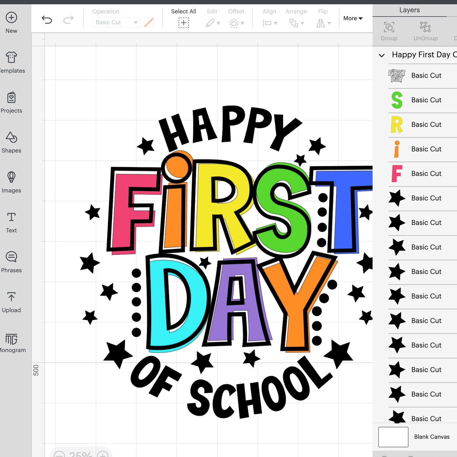 Happy First Day of School Svg, Back to School Svg, Teacher First Day ...