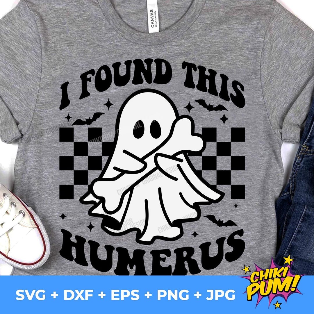 I Found This Humerus SVG Png, Retro Halloween Svg, Halloween Svg ...