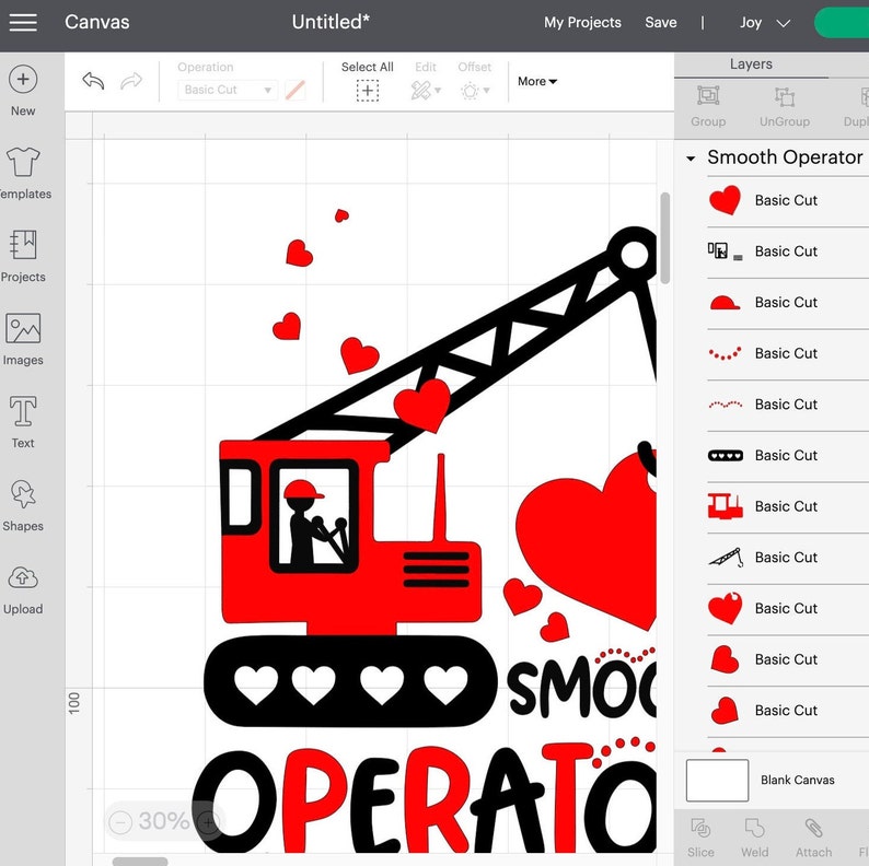 Boy Valentines SVG Smooth Operator SVG Construction - Etsy