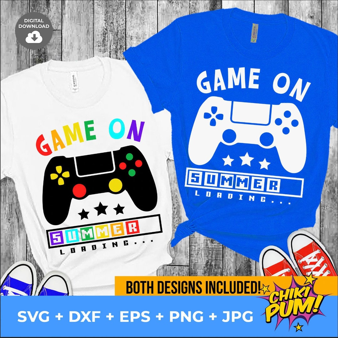 Game on Summer SVG PNG: Gamer Quote Cut File (digital Download) - Etsy