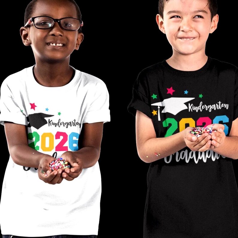 Kindergarten Grad 2026 SVG PNG: Iron On, Sublimation, DTF File (digital ...