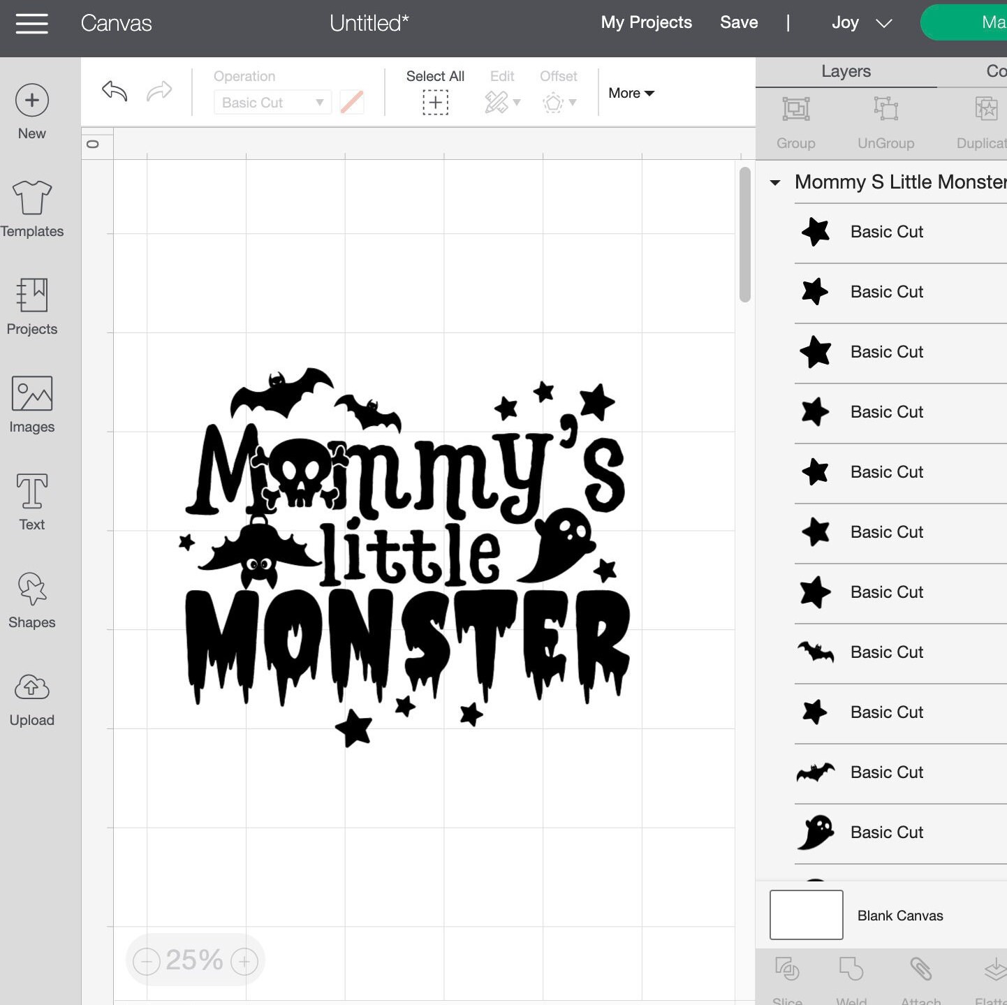 Mommy's Little Monster and Momster Svg Cut Files Funny - Etsy