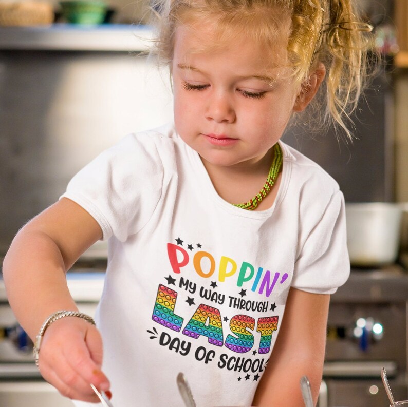 Poppin' My Way Through Last Day of School Last Day of - Etsy