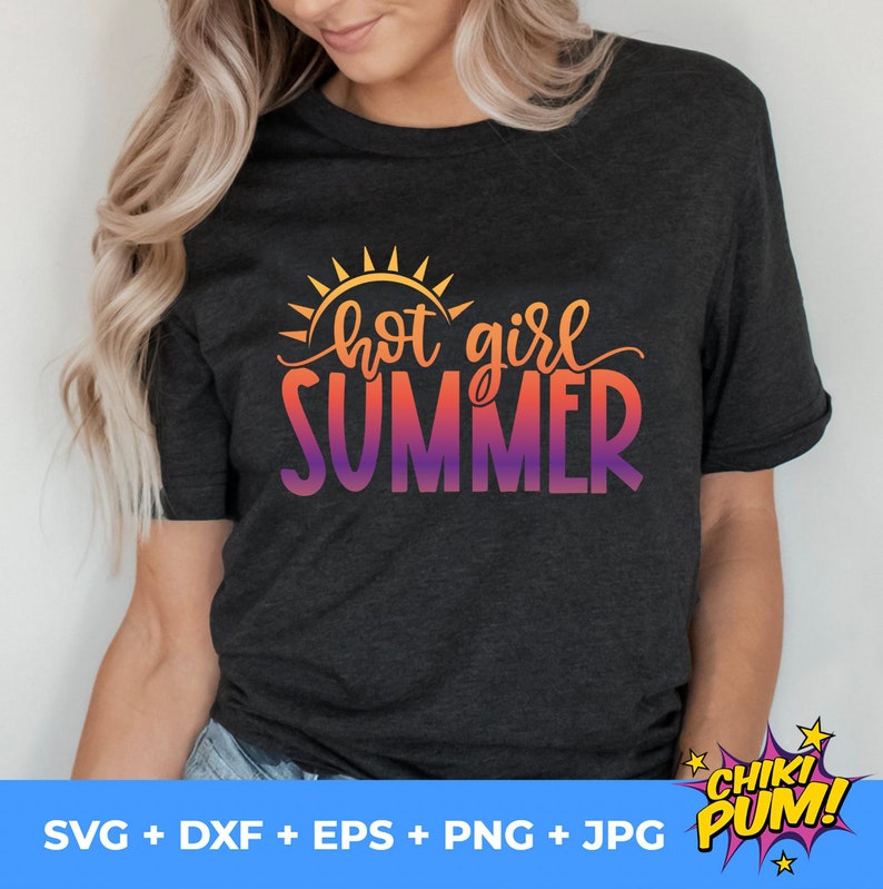Hot Girl Summer Svg Hot Mom Summer Svg Design Download - Etsy