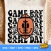 Retro Groovy Game Day Football Face SVG, PNG (digital Download) - Etsy